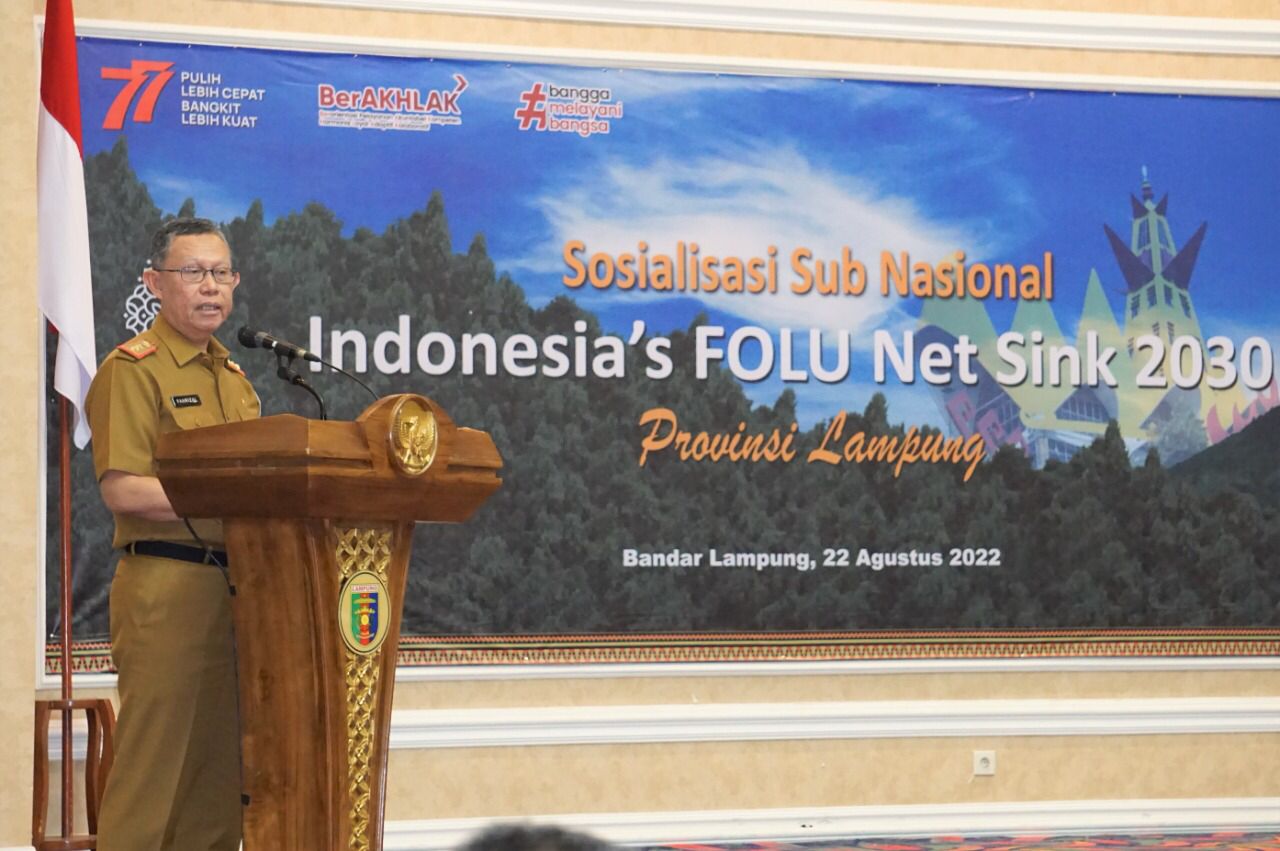 Strategi Pencapaian Indonesia’s FOLU Net Sink 2030. – Cakra Lampung