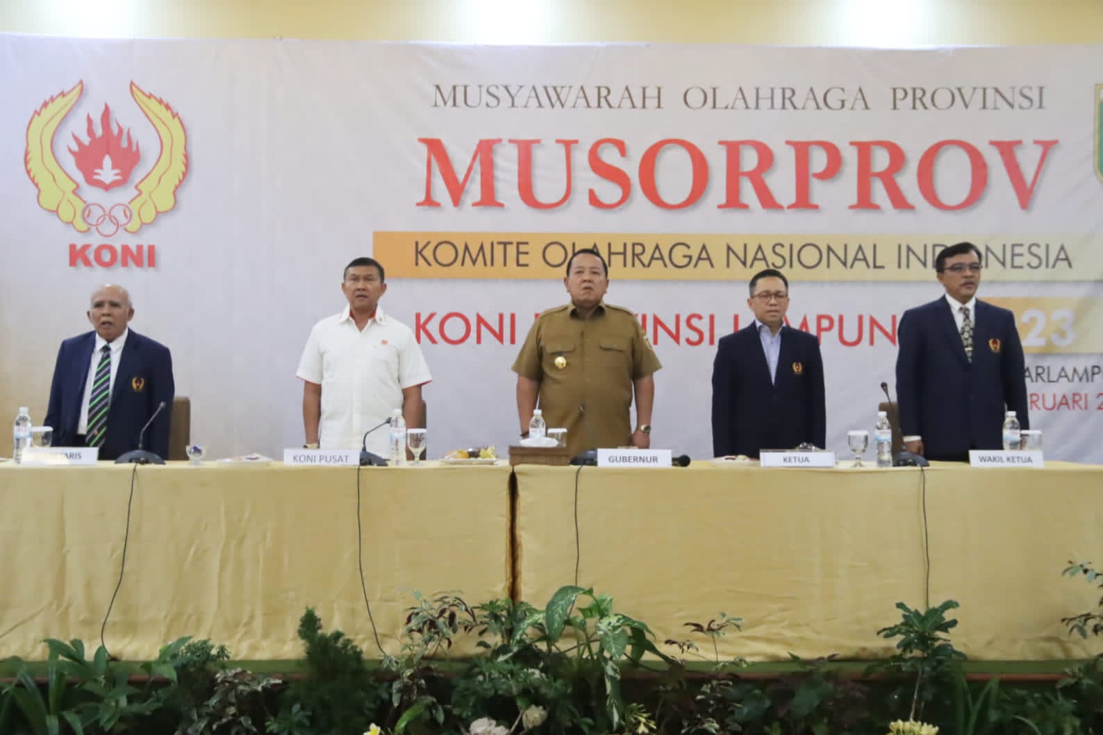 Gubernur Arinal Djunaidi Terpilih Jadi Ketua Umum KONI Provinsi Lampung ... Gubernur Arinal Djunaidi Terpilih Jadi Ketua Umum KONI Provinsi Lampung ...